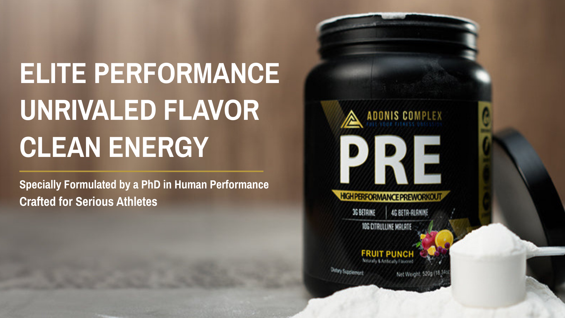 The Highest Standard in Sports Supplements – Adonis Complex