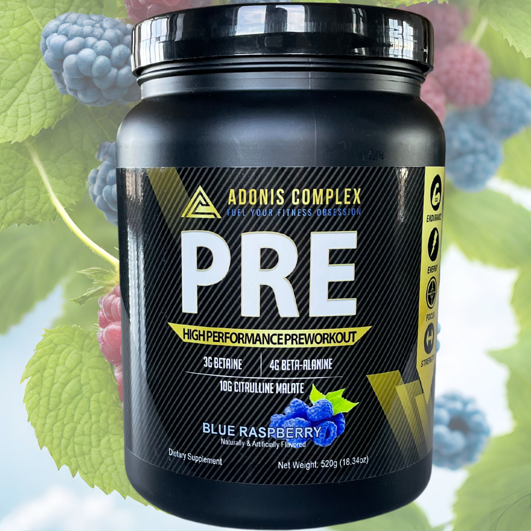 Adonis Complex - Pre-Workout - Blue Raspberry - 20 Servings