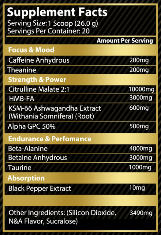 Products – Adonis Complex